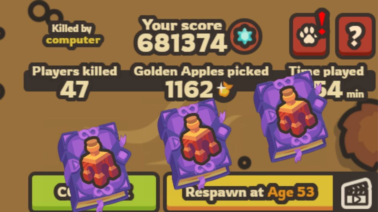 [TAMING.IO] 3x Gapple Potion Is OverPowered - YouTube