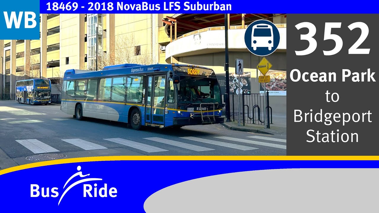 352 Ocean Park to Bridgeport Station | TransLink CMBC 2018 NovaBus LFS ...