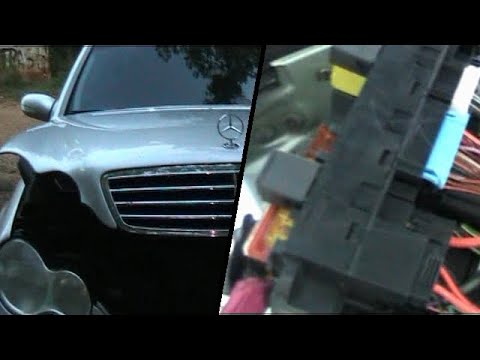 2006 - Mercedes Benz - C230 - Replacing Front SAM Module - YouTube