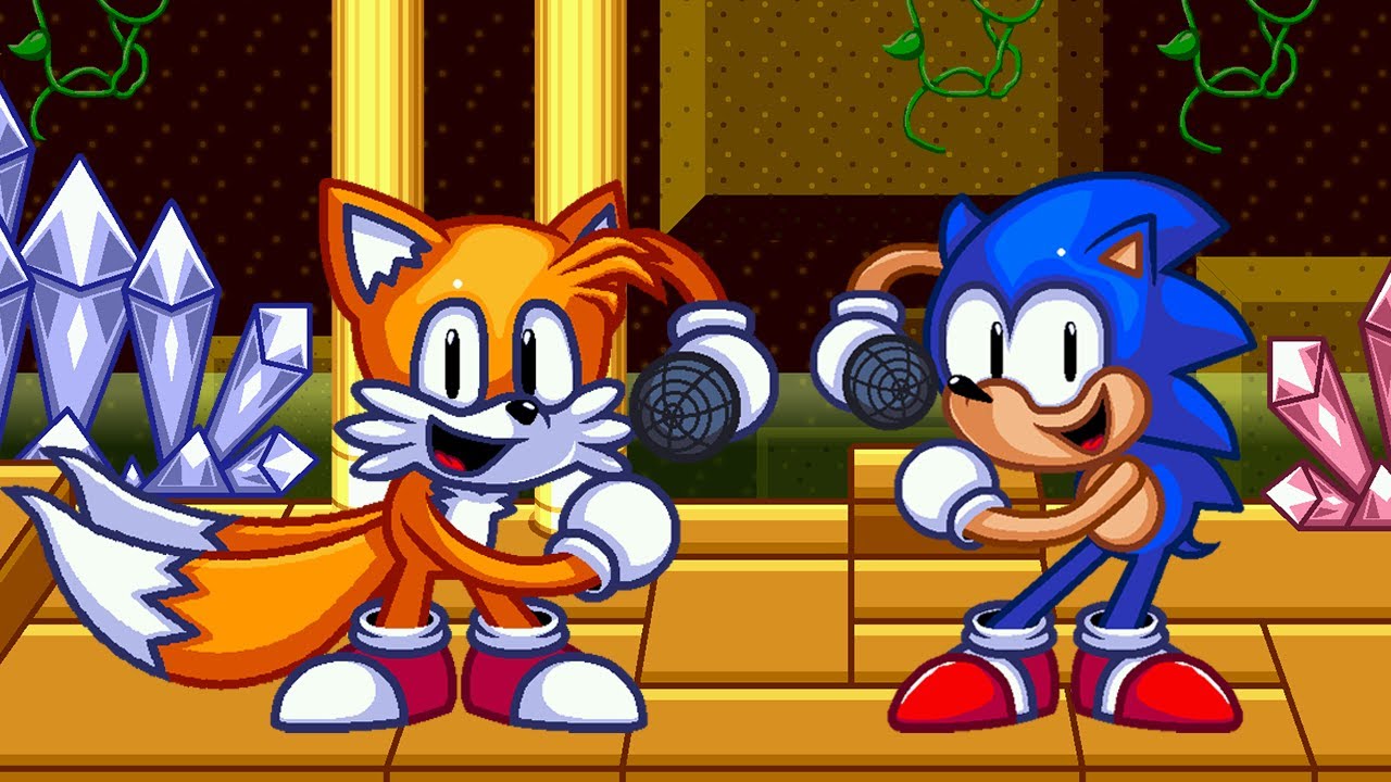 FNF | Vs Classic Sonic and Tails Dancing Meme | Sonic The Hedgehog ...
