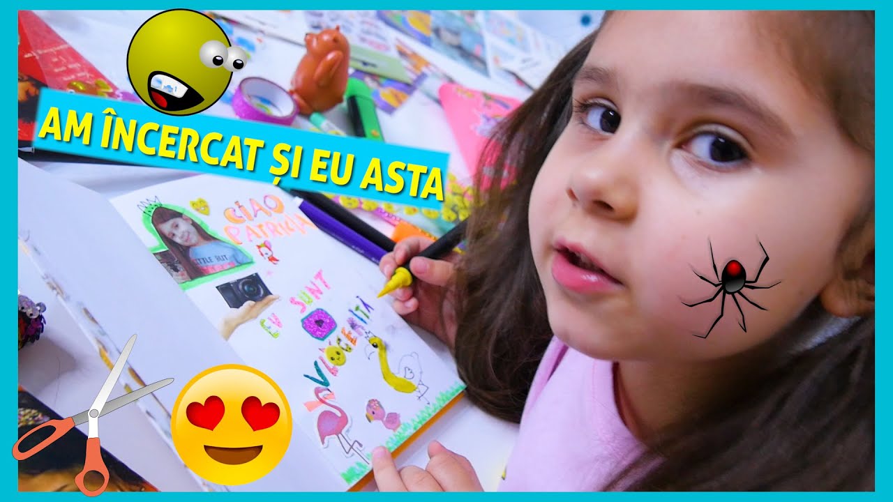 Scrapbooking DIY / Activități pentru copii / Video educativ / Love ...