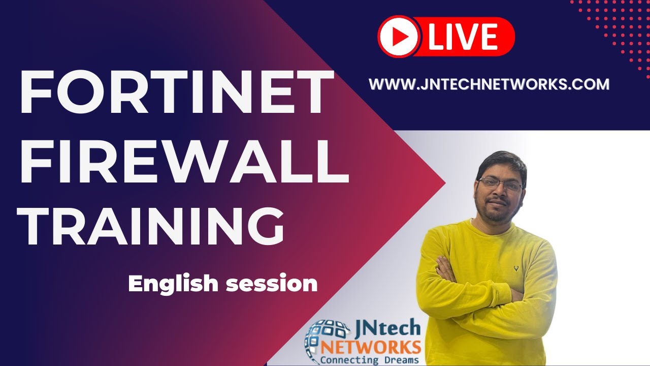 FORTINET FIREWALL TRAINING | NSE4 TRANING | FORTIGATE FIREWALL - YouTube