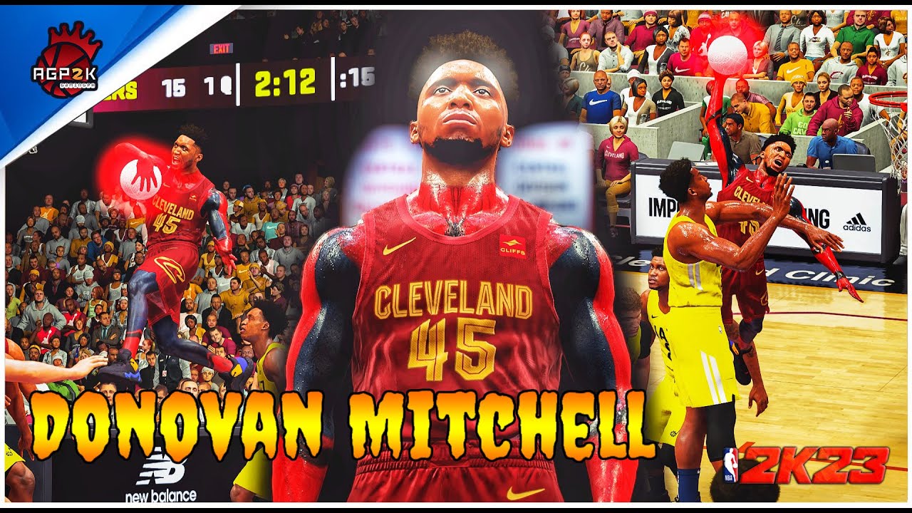 NBA 2K23 Donovan Mitchell (Spider-Man) 999 Overall Cyberface | Next Gen ...