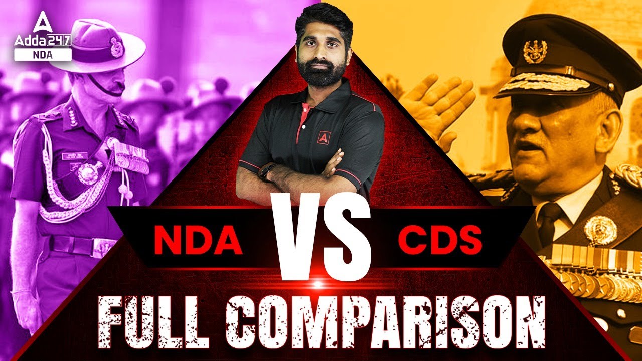 NDA VS CDS | Full Comparison | NDA ADDA247 - YouTube