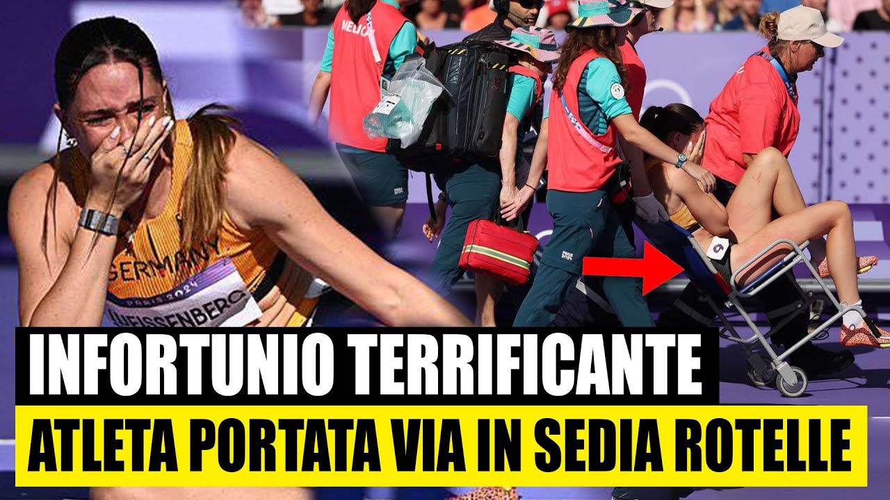 DRAMMA ALLE OLIMPIADI: TERRIFICANTE INFORTUNIO PER LA NOTA ATLETA ...