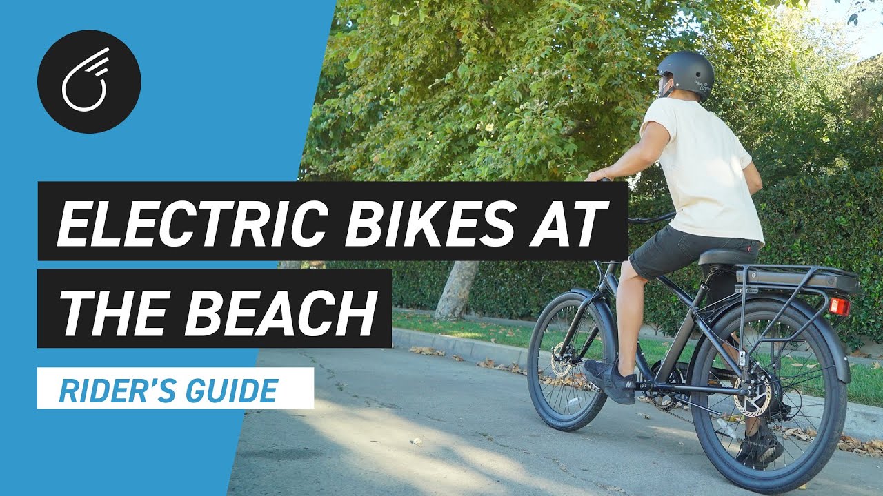 Electric Bike Beach Cruiser and Riding on Sand | Everything You Need to ...