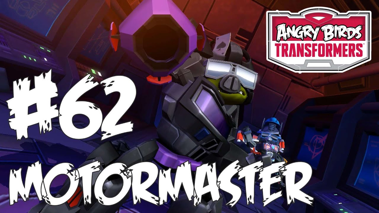 #62 MotorMaster Angry Birds Transformers - YouTube