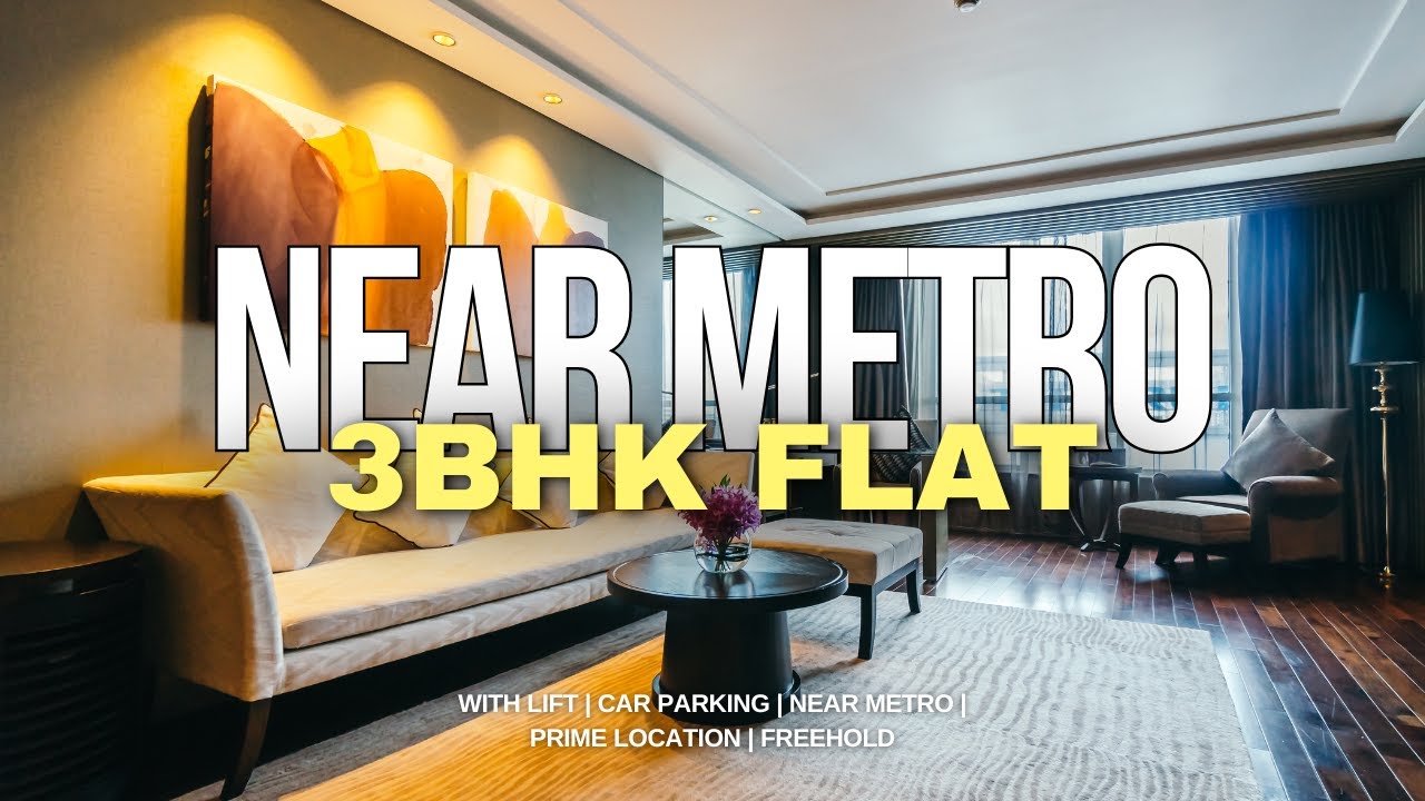 😍 ️🔥 Luxurious & Beautiful 3 BHK Fully Furnished Builder Flat for Sale ...