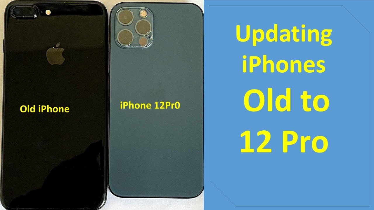 How to Transfer Everything From Old IPhone to IPhone 12 Pro - YouTube