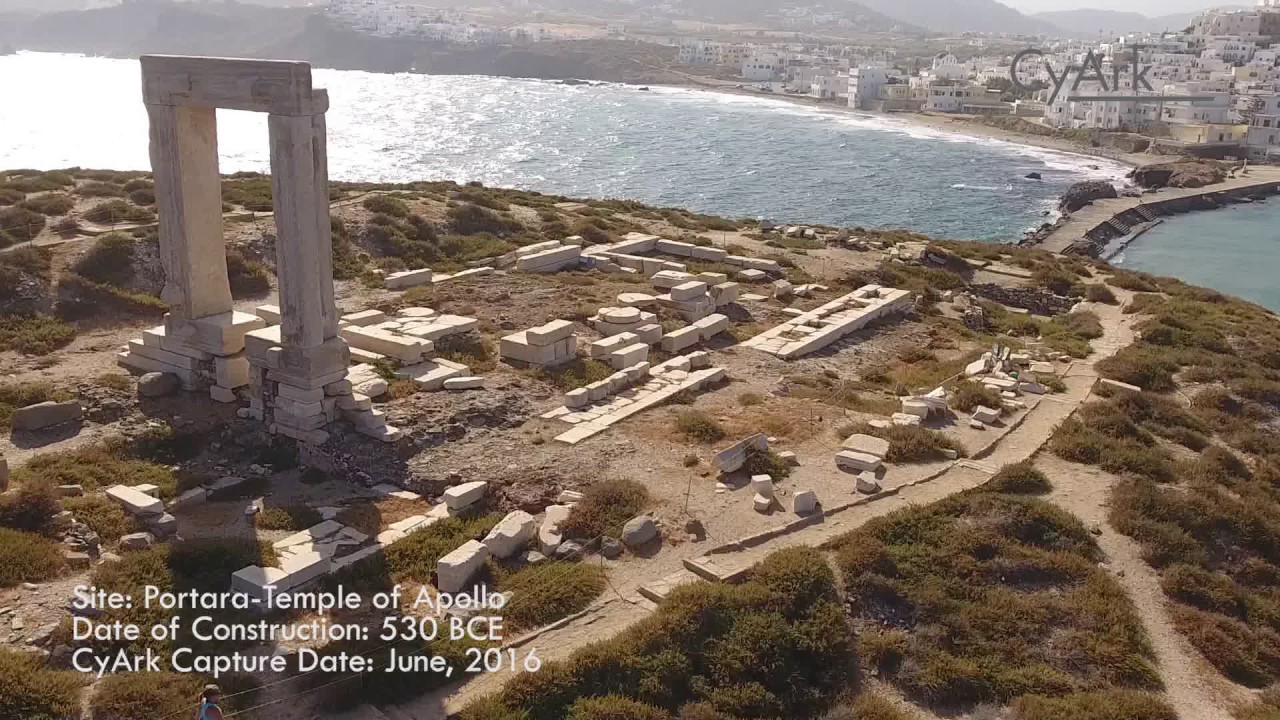 Temple of Apollo on the island of Naxos - YouTube