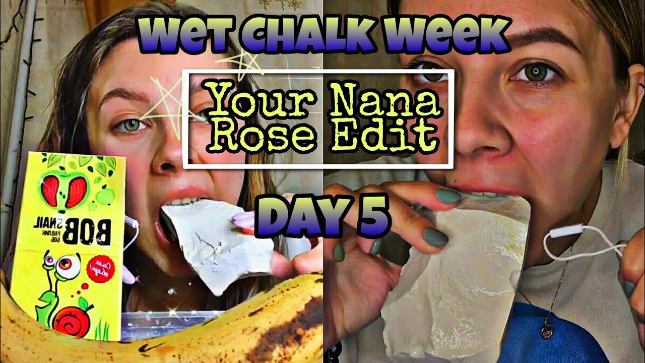 (DAY 5️⃣) WET CHALK WEEK (YOUR NANA), ASMR EDIT - YouTube
