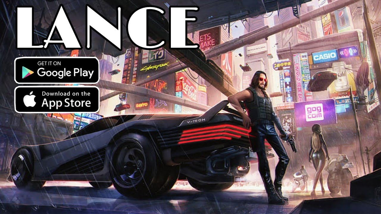 LANCE : Just Like Cyberpunk High Quality Game is out for Android🔥 - YouTube