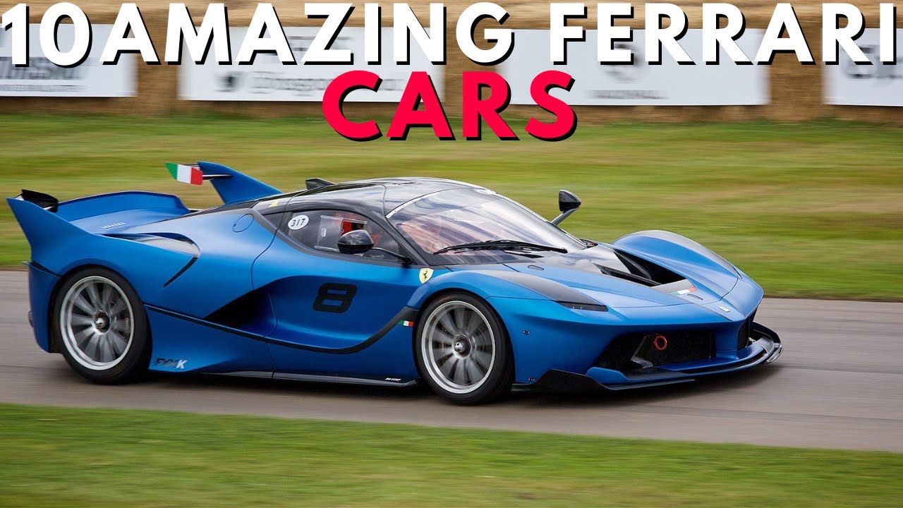 Top 10 Most Amazing Ferraris In The World - YouTube