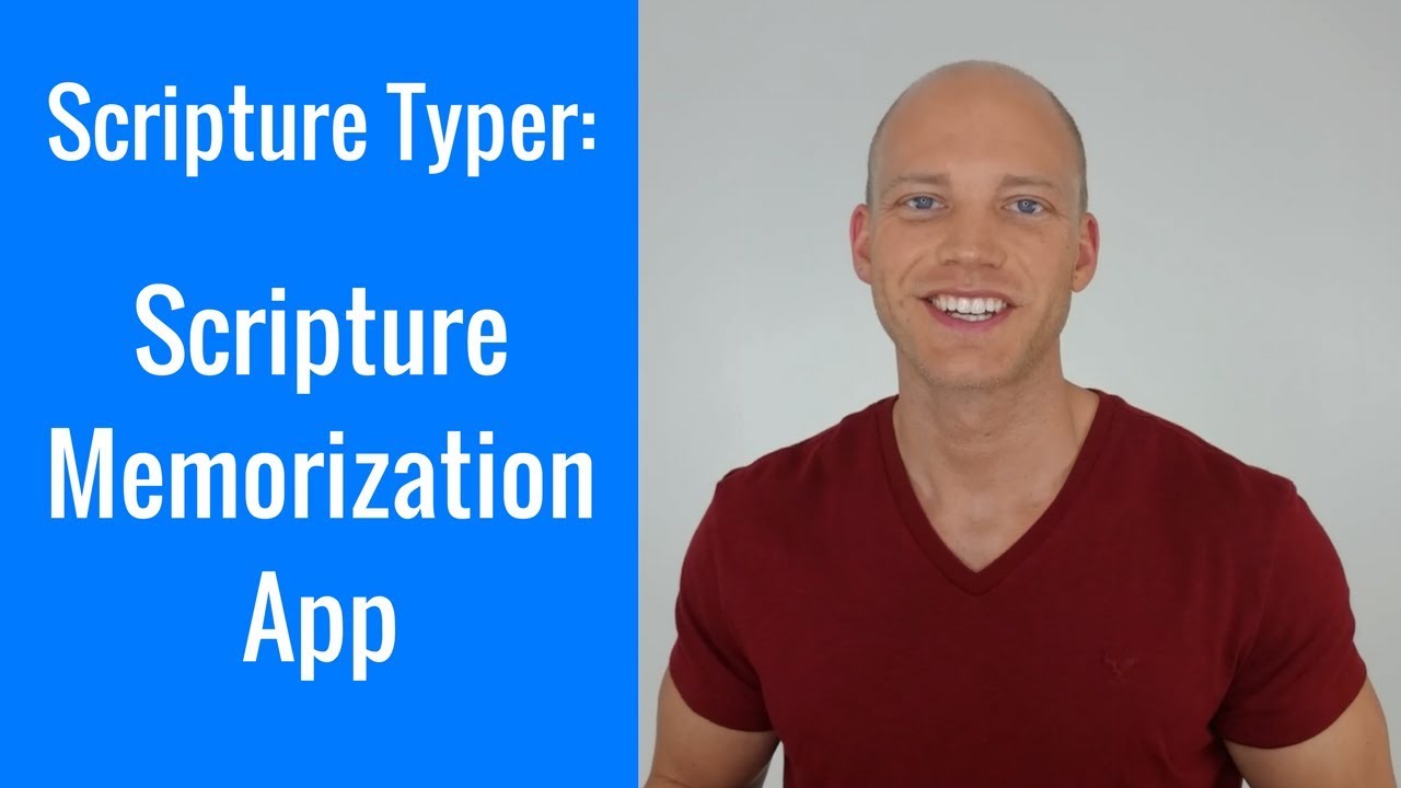 Scripture Memorization App | Scripture Typer - YouTube