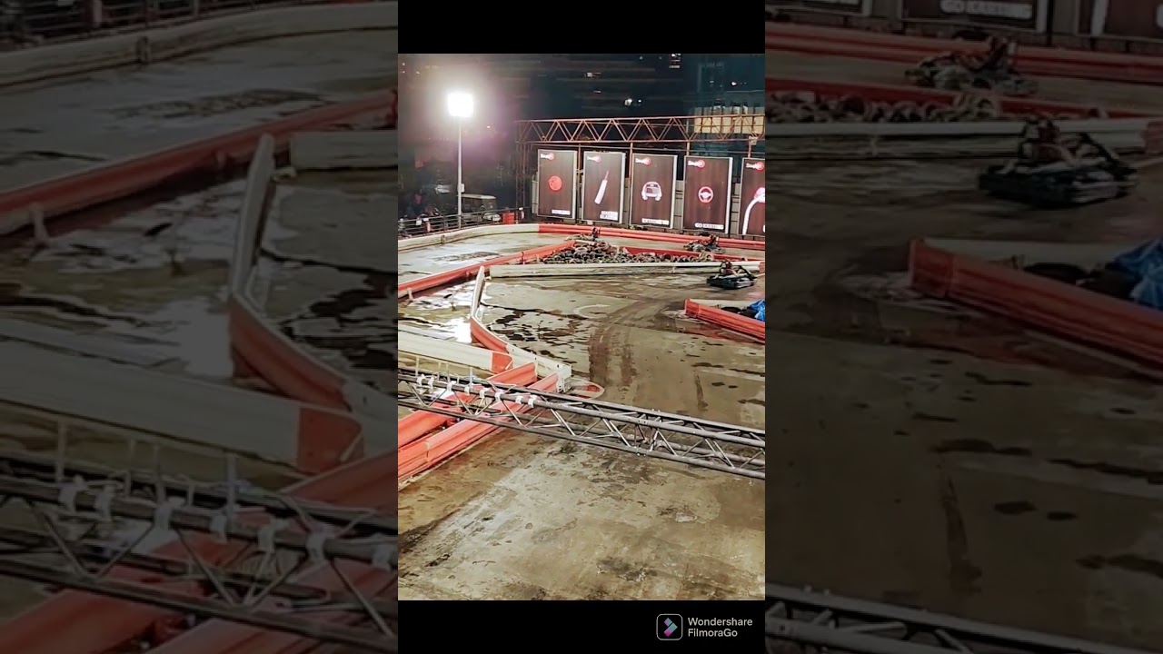 GoKarting on Wet Track. Smaaash, Lower Parel, Utopia City, Worli # ...
