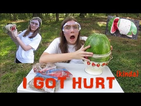Exploding Watermelon Challenge! (Gone Wrong) - YouTube