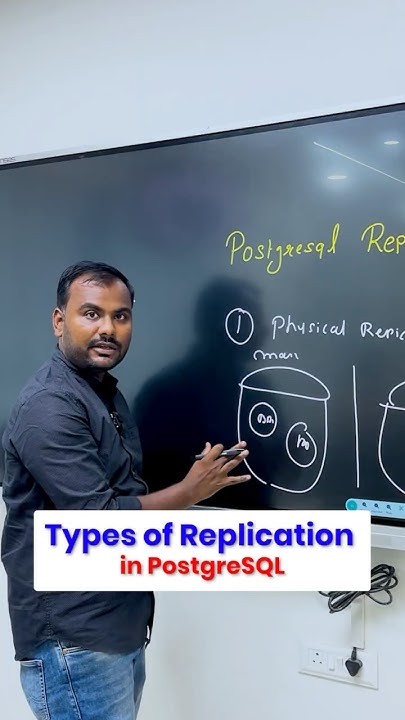 Types of PostgreSQL Replication | Ankush Sir's Insights - YouTube