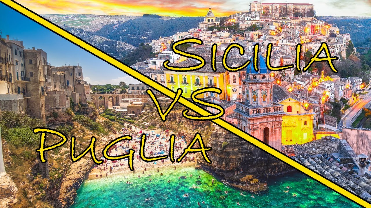 Sicilai VS Puglia | Pronto a scoprire le bellezze di queste terre ...