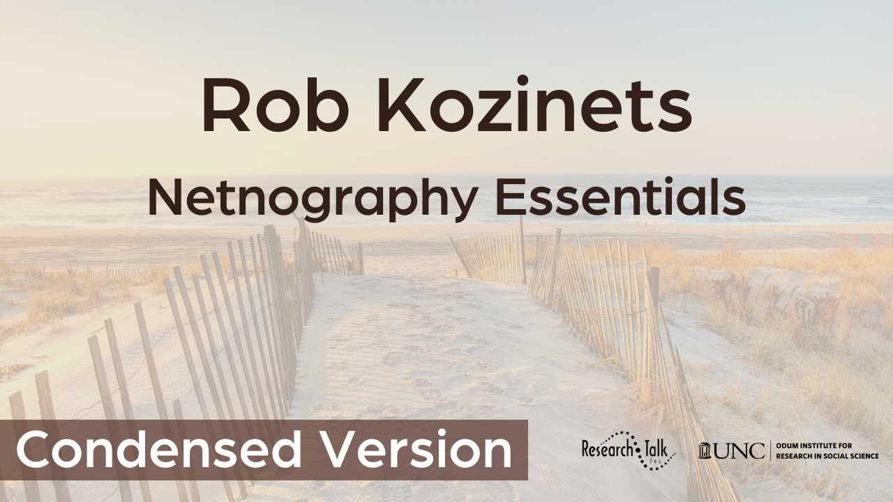 Qualitative Scholar Conversation with Robert Kozinets - YouTube