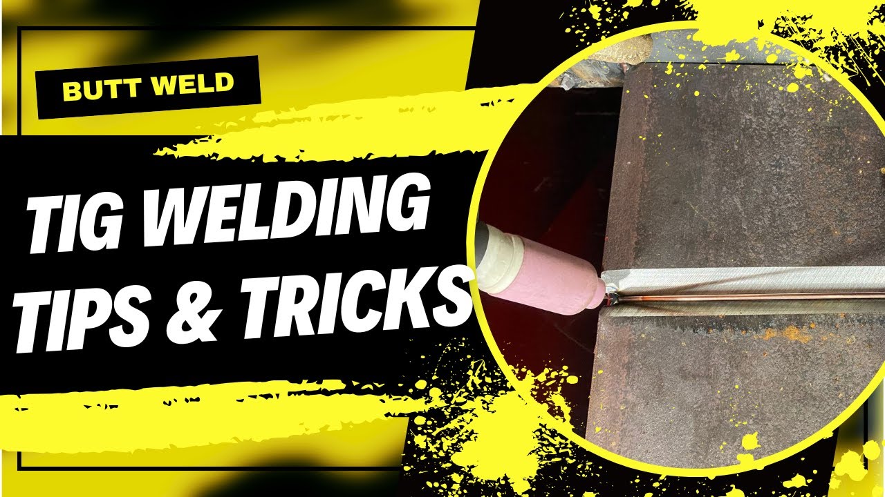 TIG Welding a Butt Joint - The EASY Way! - YouTube