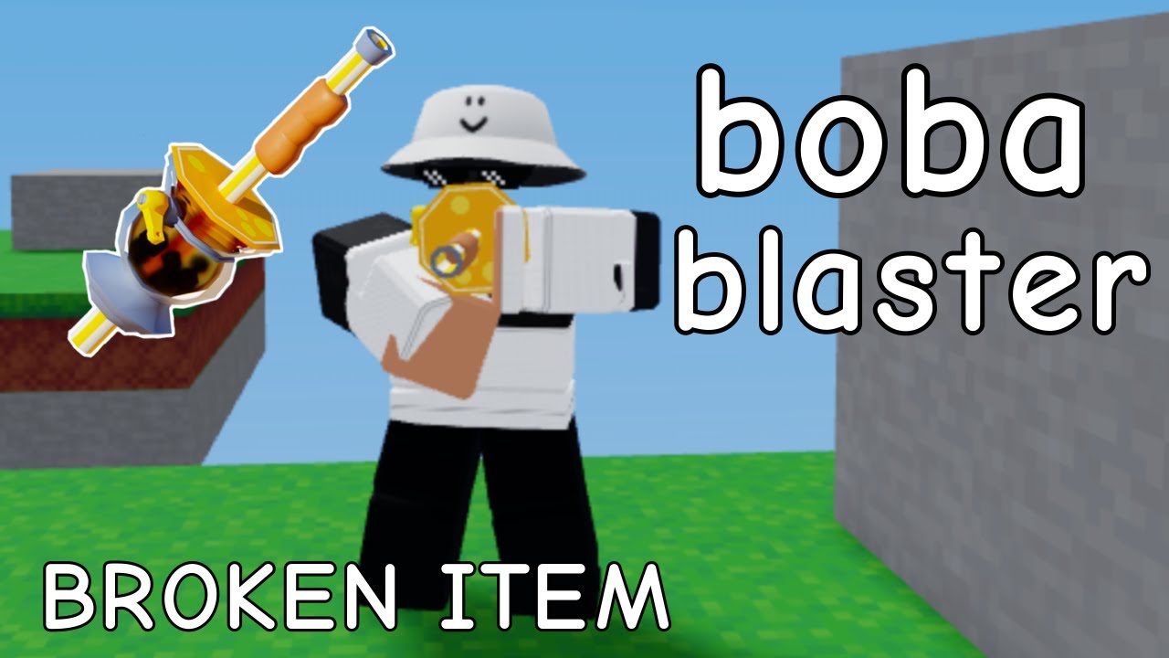 NEW “boba blaster” in roblox bedwars! - YouTube