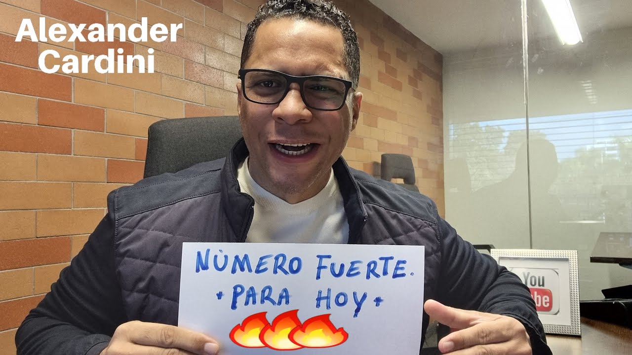 NUMEROS PARA HOY Alexander Cardini Número Fuerte 🔥 31/12/23 - YouTube