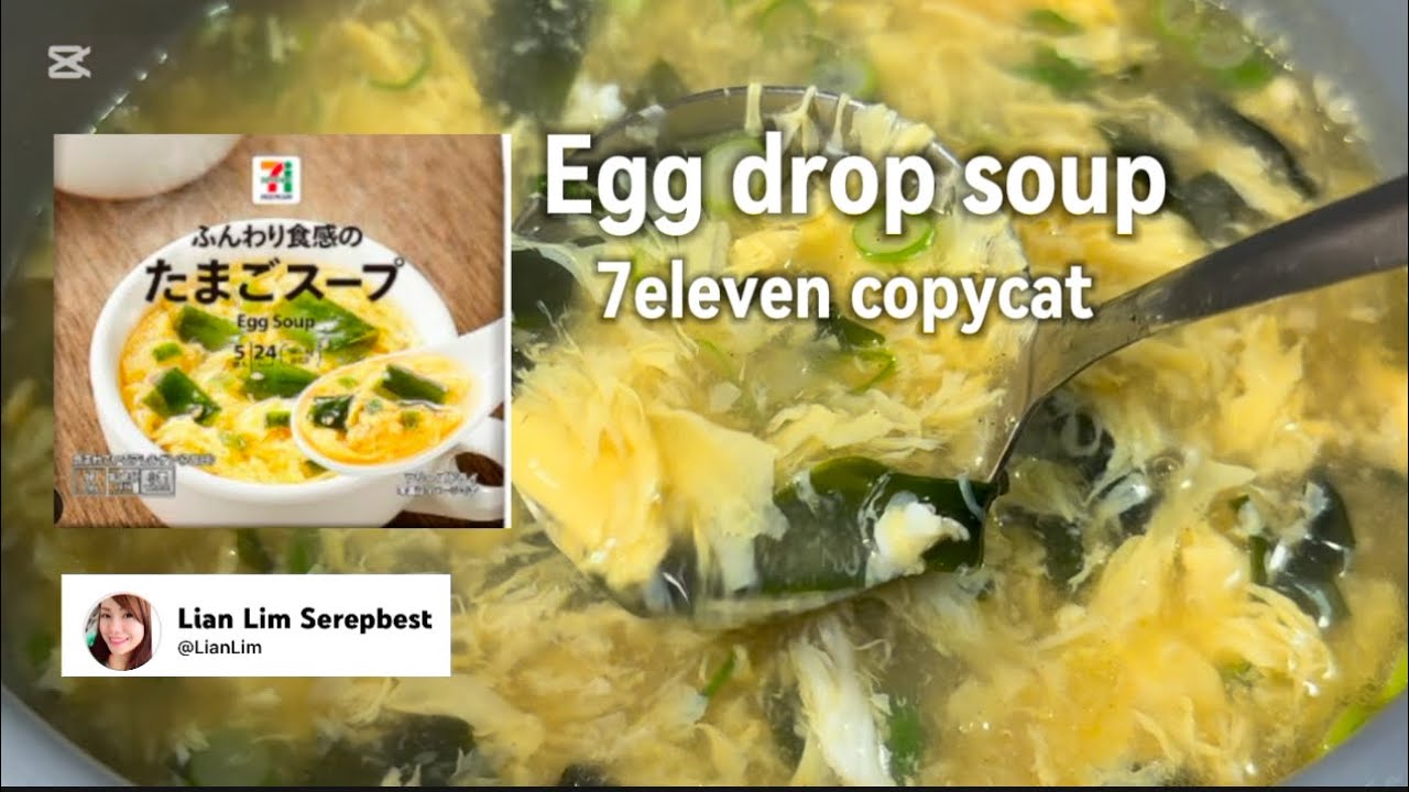 EGG DROP SOUP | Japanese Style Tamago Soup - YouTube