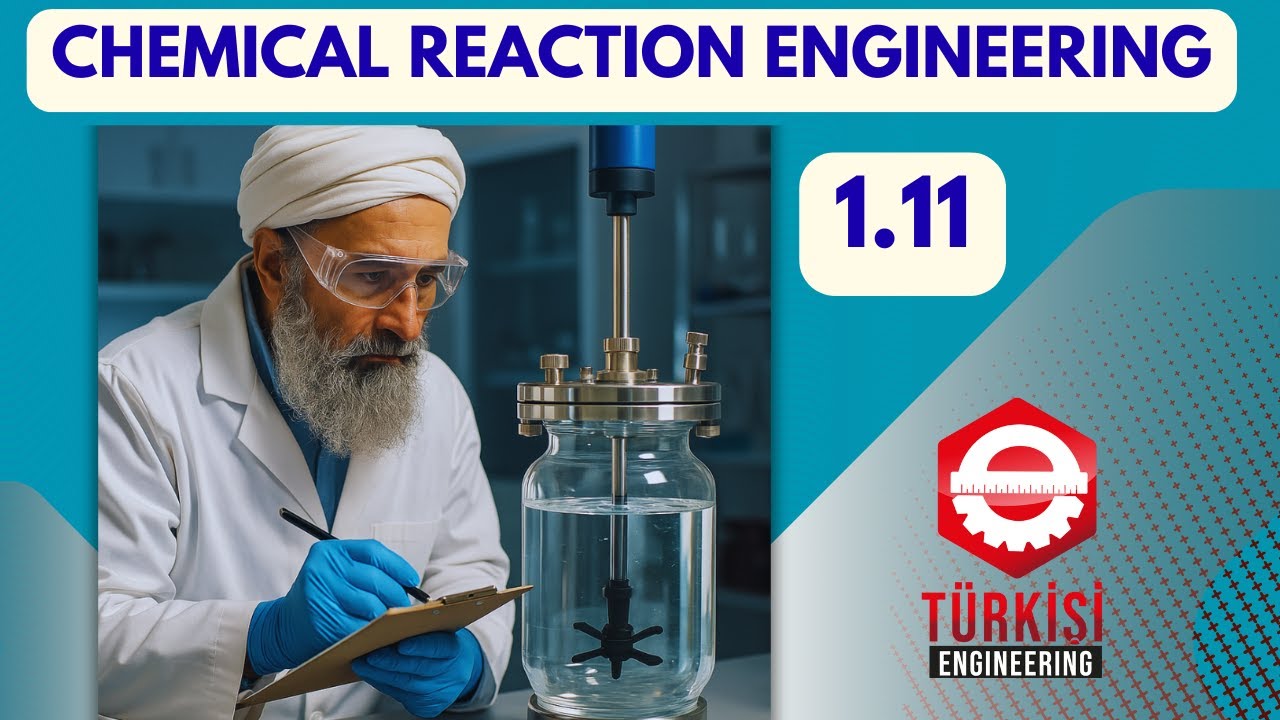 Chemical Reaction Engineering | Kinetics of Homogeneous Reactions | #1. ...