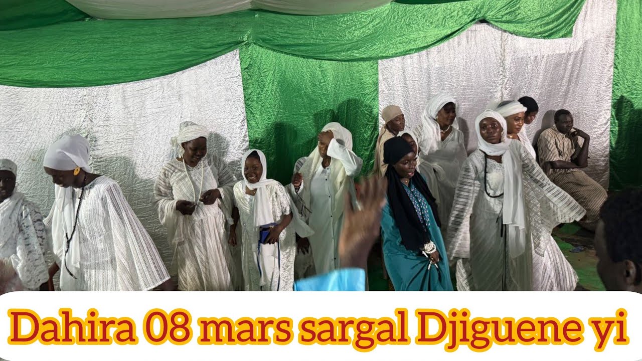 Al ousmaniyou Dakar:Kossy Fass At-Tidjaani:Dahira 08 mars 2025 Sargal ...