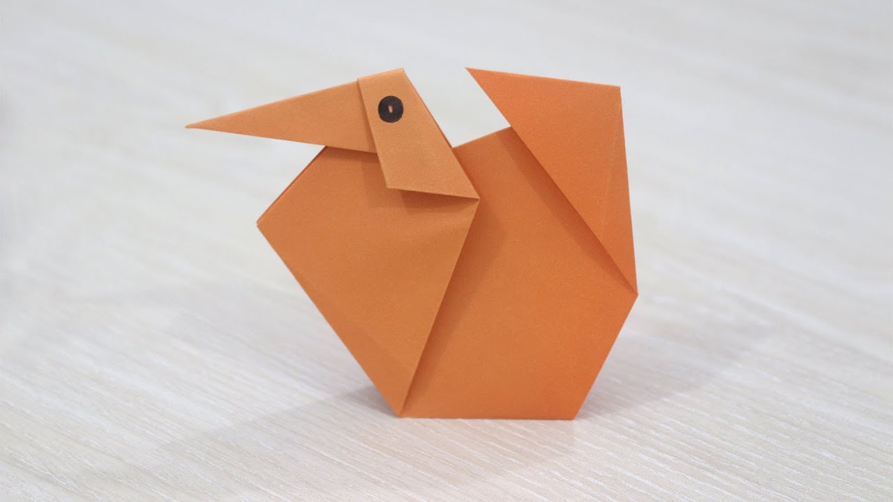 How to Make a Paper Mandarin Duck - Origami Mandarin Duck - YouTube