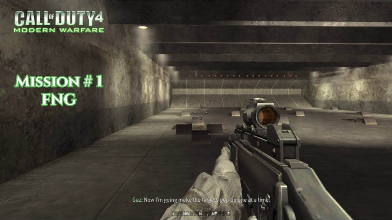 Call of Duty 4 : Modern Warfare - PC Gameplay | Mission Prologue | FNG ...