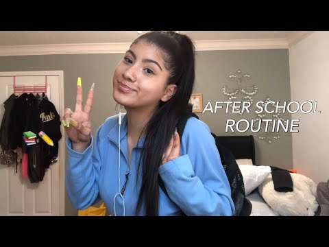 AFTER SCHOOL ROUTINE - YouTube