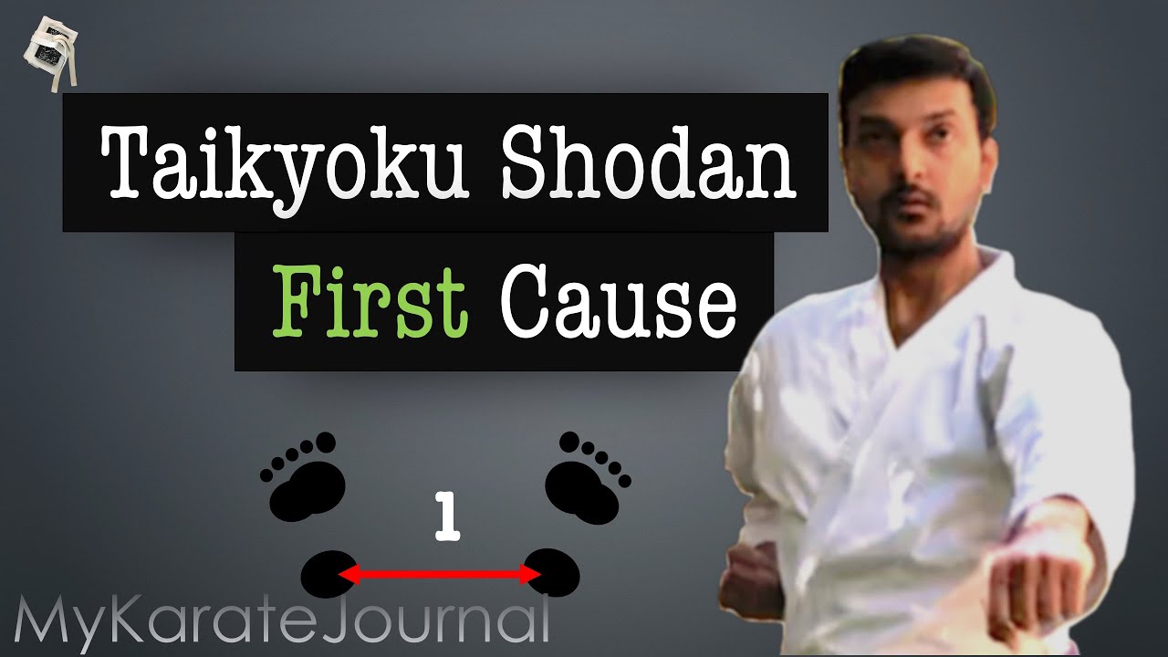 Kata Taikyoku Shodan [NEW look at this basic Shotokan Karate Training Kata] - YouTube