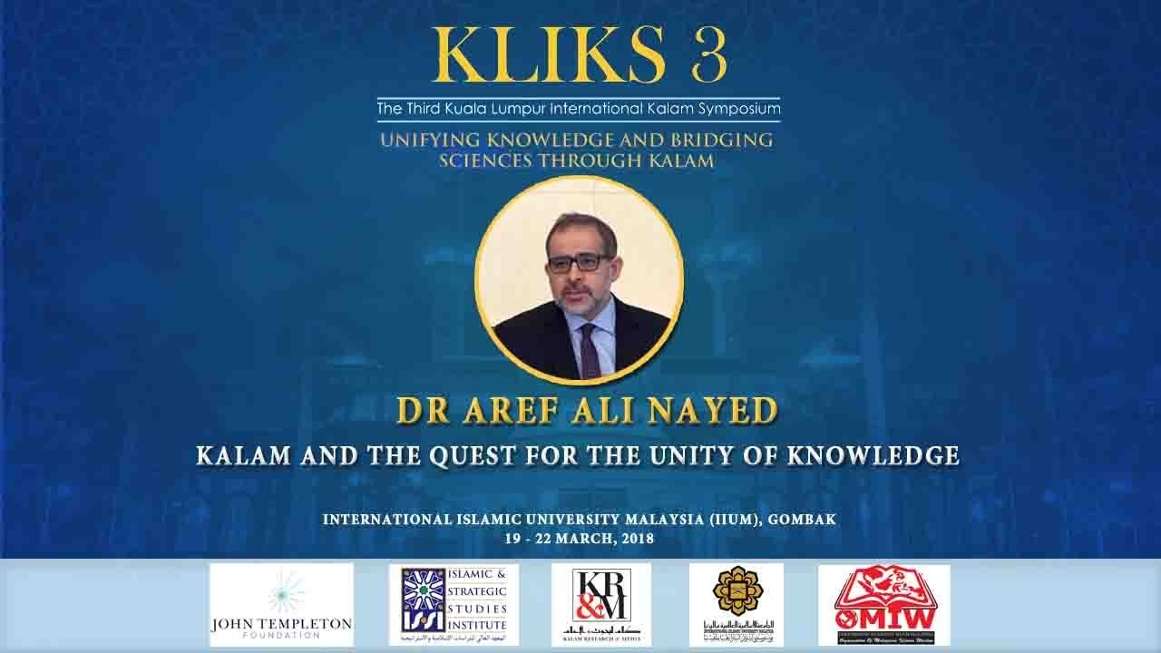 [KLIKS 3/ 19 March] Keynote Address 1 by Dr Aref Ali Nayed - YouTube