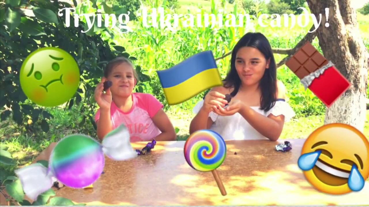 Trying Ukrainian Candy! - YouTube