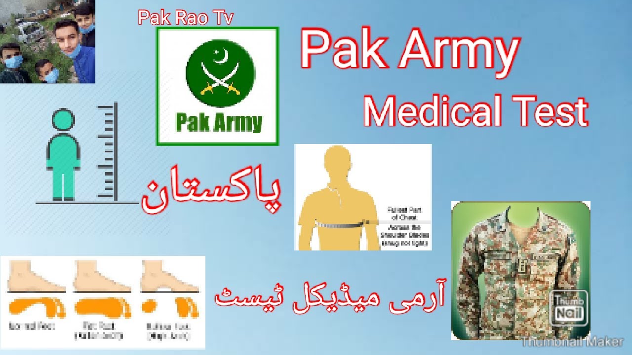 PAKISRAN ARMY MEDICAL TEST|PAK ARMY MEDICAL TEST|PAK ARMY MEDICAL|PAK ...