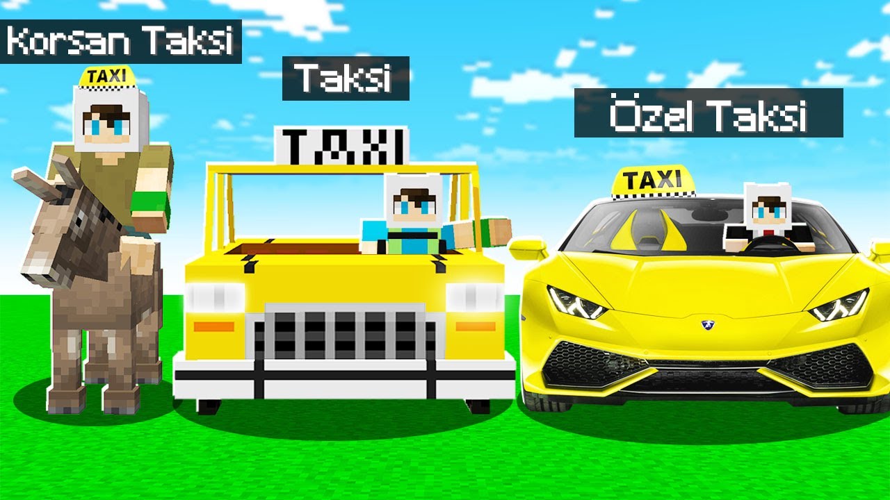 ENES ARSLAN TAKSİCİ OLDU - ⚠️ Minecraft - YouTube