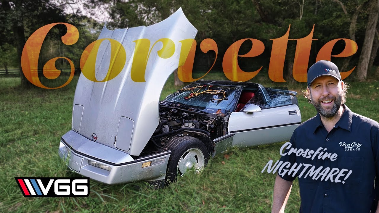 CROSSFIRE C4 Corvette Parked 20 YEARS! Will It RUN AND DRIVE? | Part 1 ...