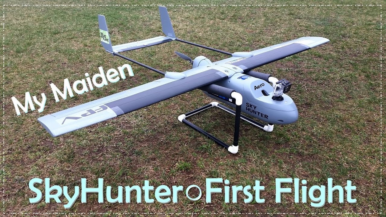 Full Sized SkyHunter │ Maiden ♦ Hand Launch - YouTube