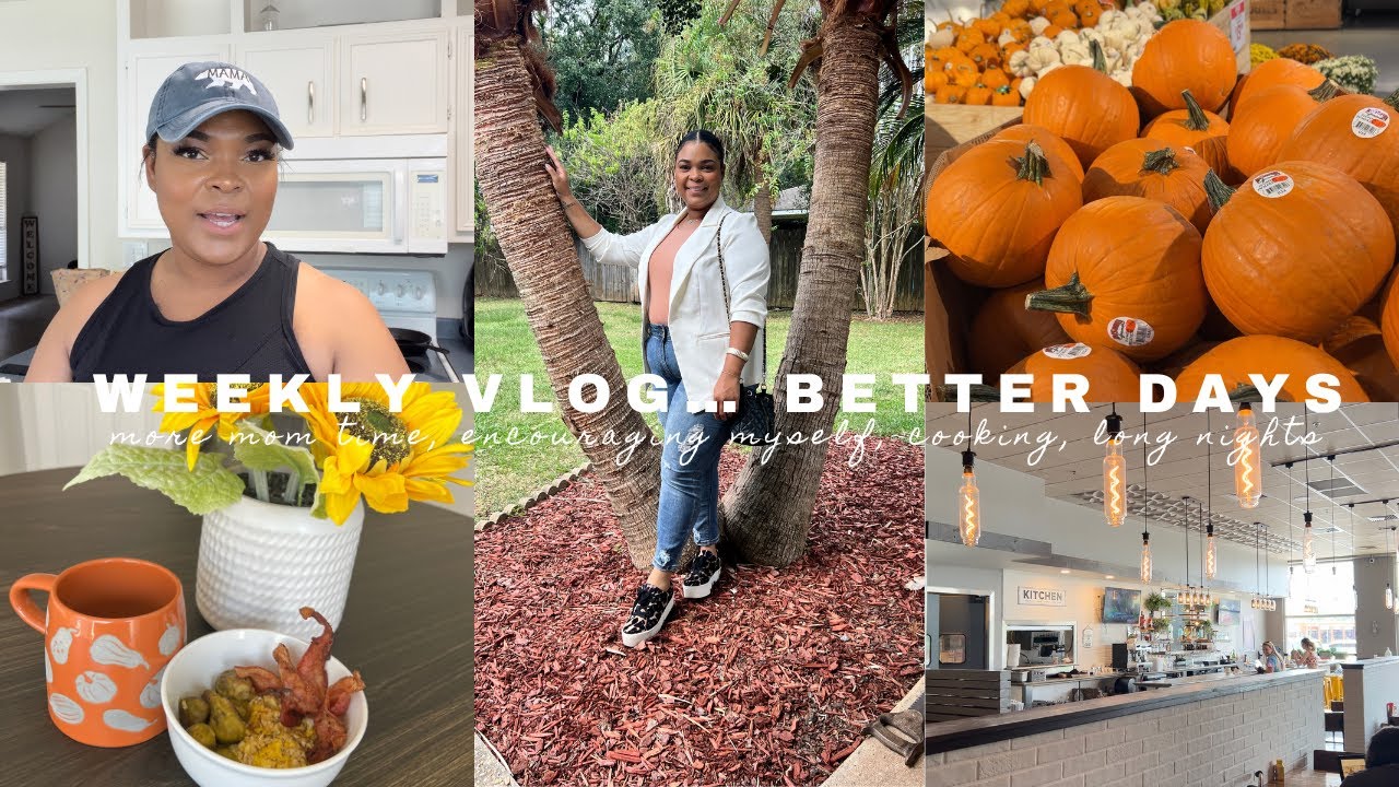 WEEKLY VLOG ♡| PEACEFUL DAYS | TOOK 3 HOURS OFF OF MOM DUTY | LETS COOK ...