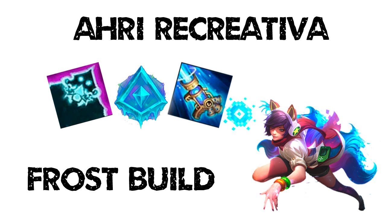 Ahri mid Frost build - Mejora glacial + Sombras gemelas + Glp-800 - YouTube