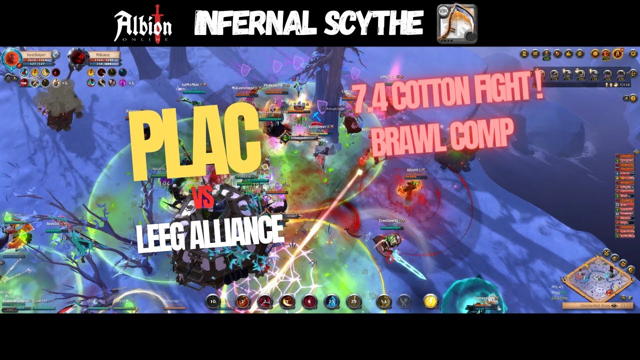 Albion ZvZ #9 | PLAC vs LEEG ALLIANCE | INFERNAL SCYTHE POV | 1/23/2024 ...