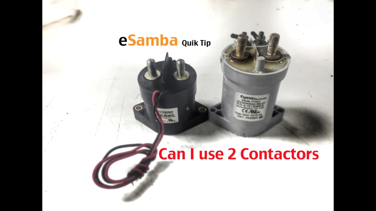 QT #1 Using Dual Contactors, Why, How, Does it work? - YouTube