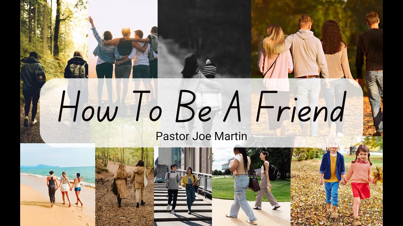 TFBC Live Stream - How To Be A Friend - Week 6 - Pastor Joe Martin ...