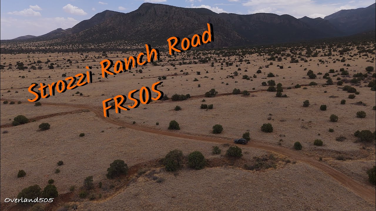 Strozzi Ranch road, FR505, but from the north end. With some history on ...