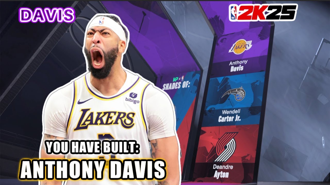 Best ANTHONY DAVIS Build on NBA 2K25 - YouTube