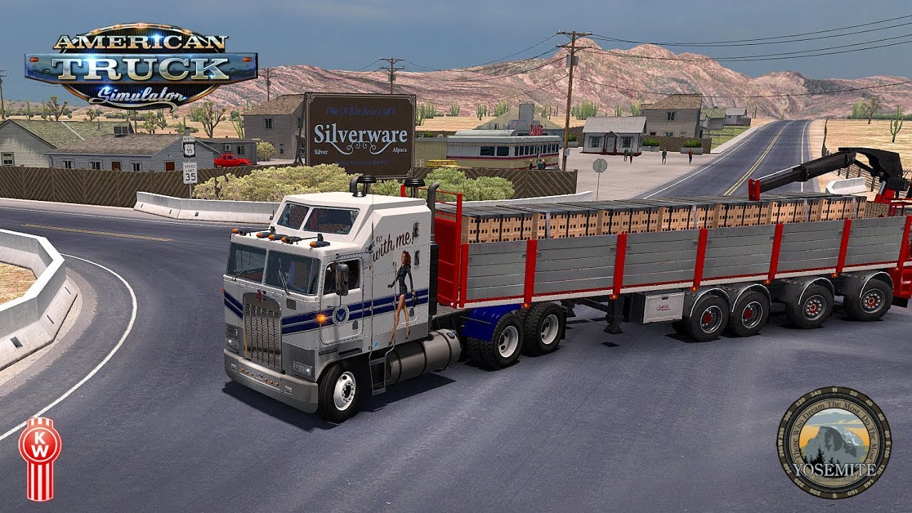 ATS I Project-West I First Look ★ Kenworth K100 ★ #144 US Truck Tour ...