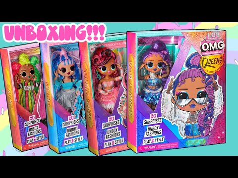LOL Surprise OMG Queens Full Unboxing