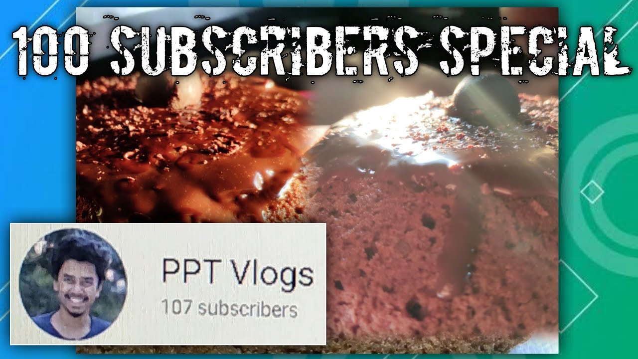 100 Subscriber Special Homemade cake - YouTube