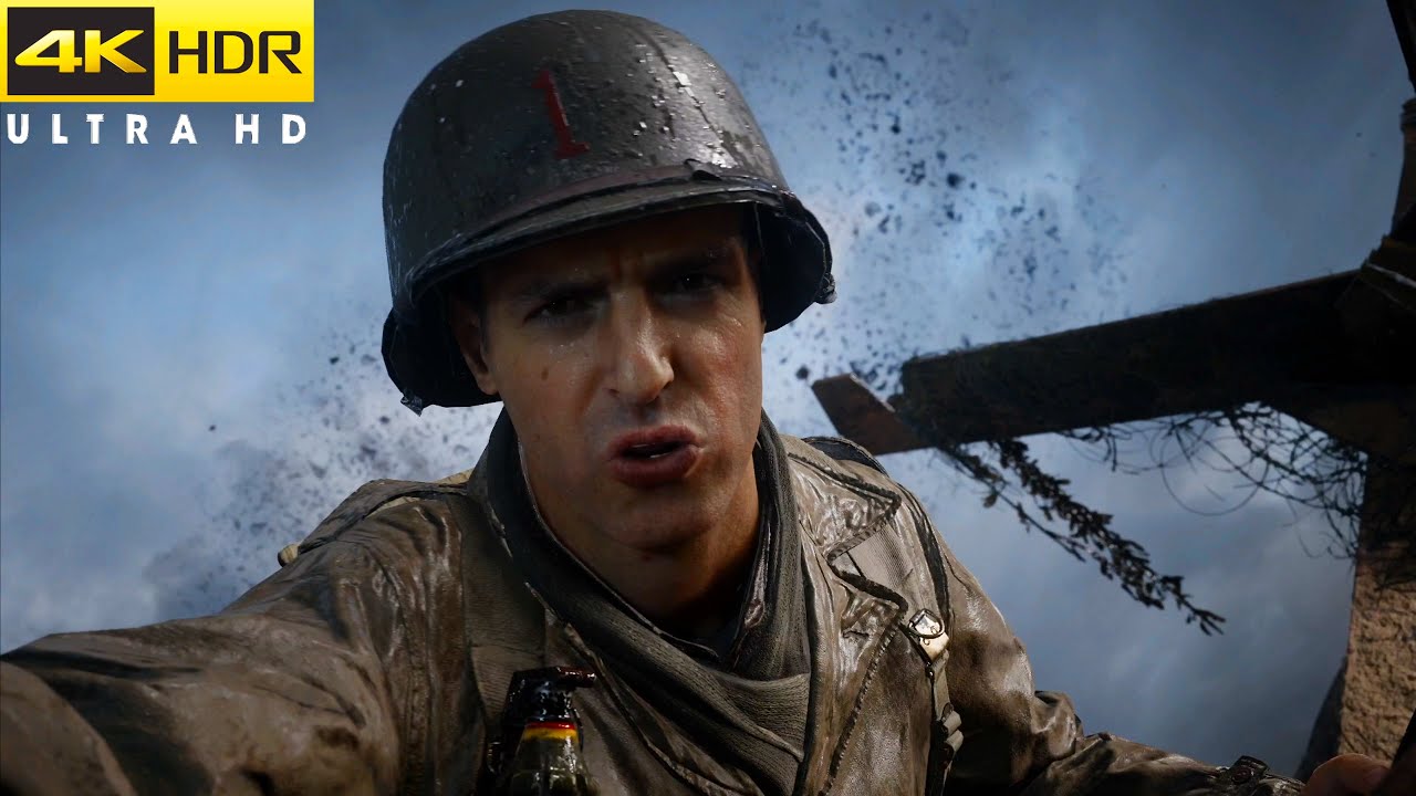 Call of Duty WW2 [Xbox Series X 4K HDR 60FPS] D-Day Gameplay (No ...